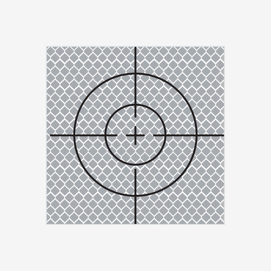 SitePro 30mm Reflective Retro Target, Stick-ons