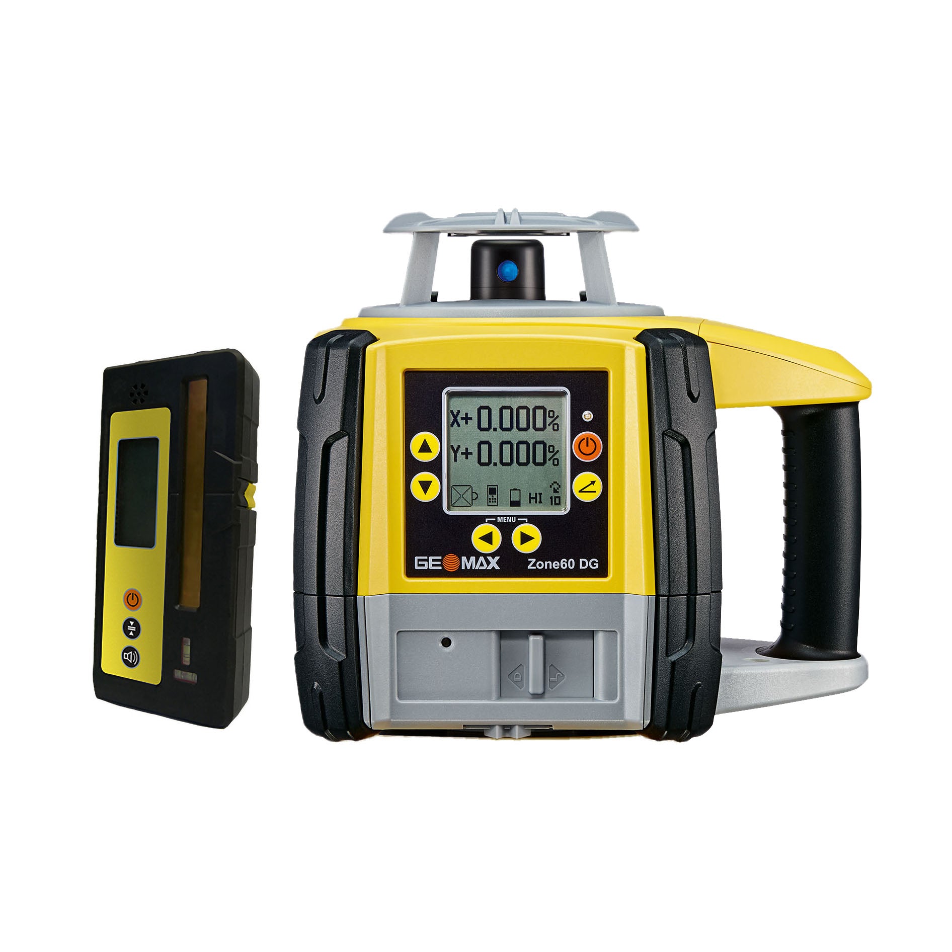 GeoMax Zone60 DG Dual Grade Laser w/Laser Receiver