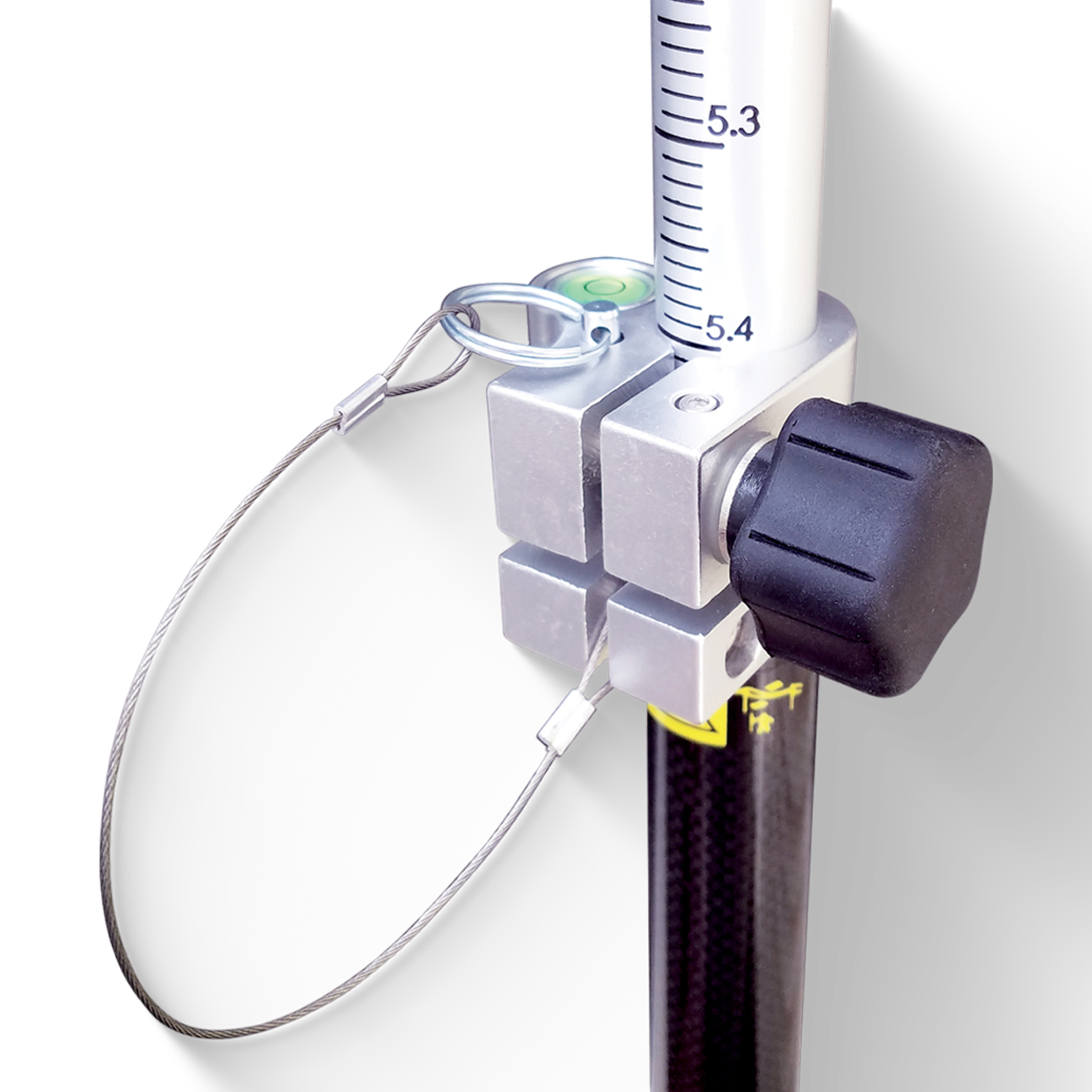 SitePro 2.6M Carbon Fiber Ultimate Topo Prism Pole w/ Locking-Pin